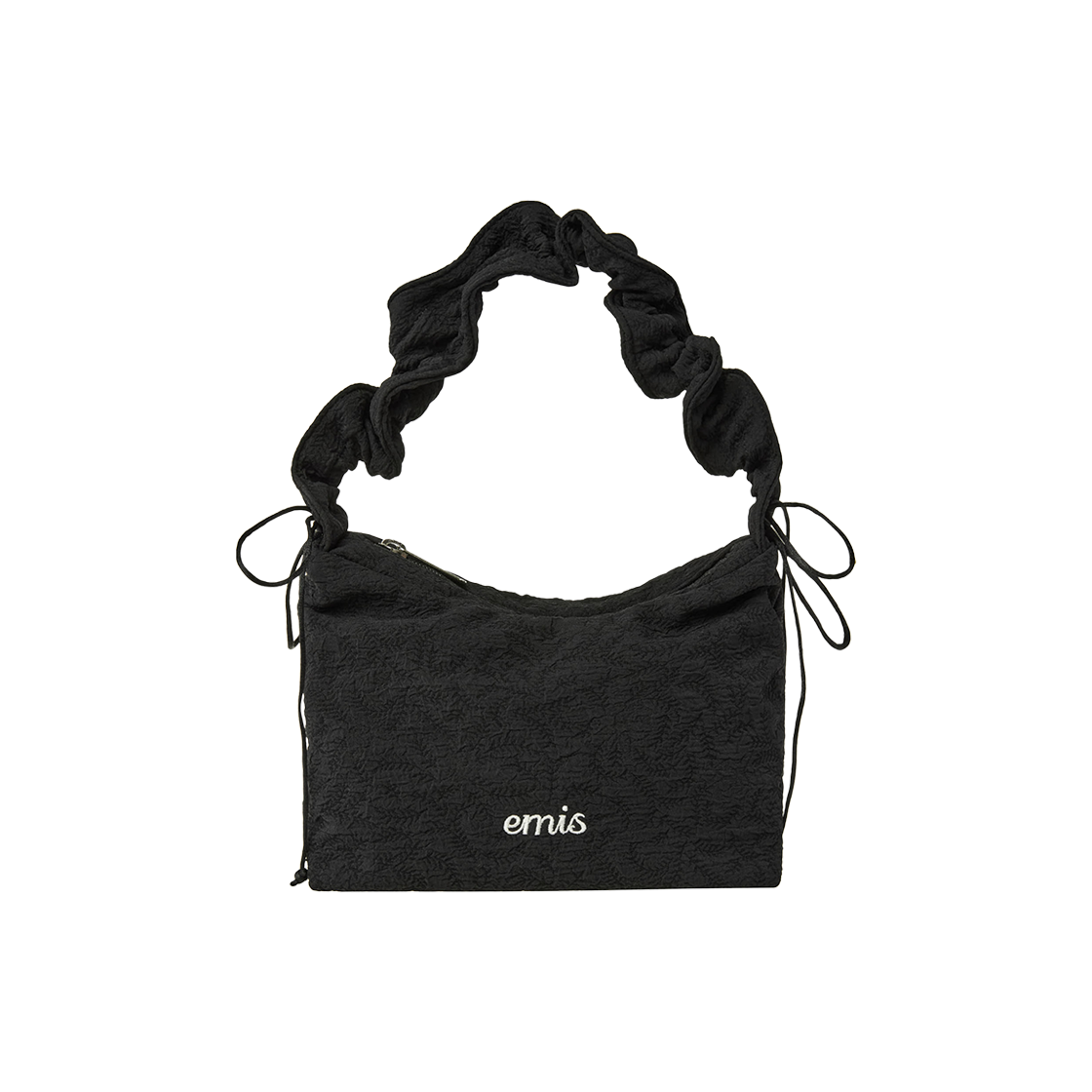 이미스 리본 스트링 호보백 블랙 | Emis | KREAM