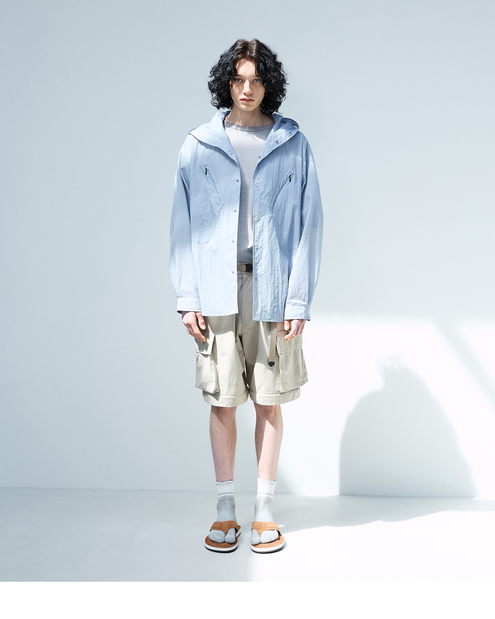 루트파인더 플라잉 후디 셔츠 클라우디 블루 | Rootfinder | KREAM