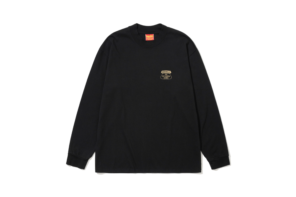 슈퍼패스트 올드 레전드 롱슬리브 티셔츠 블랙 | Superfast | KREAM