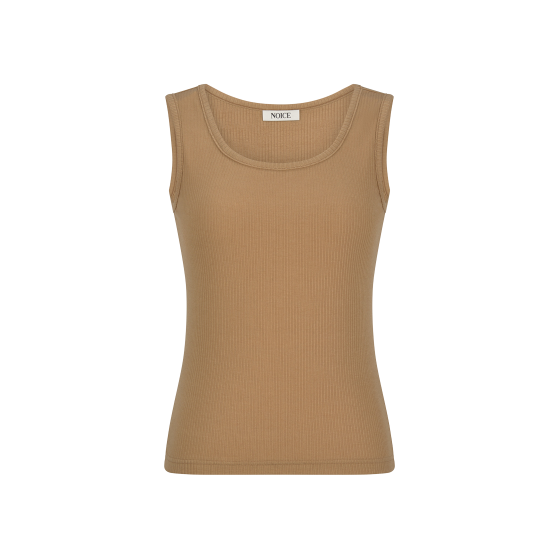 노이스 실크 블렌드 슬리브리스 탑 베이지 | Noice | KREAM