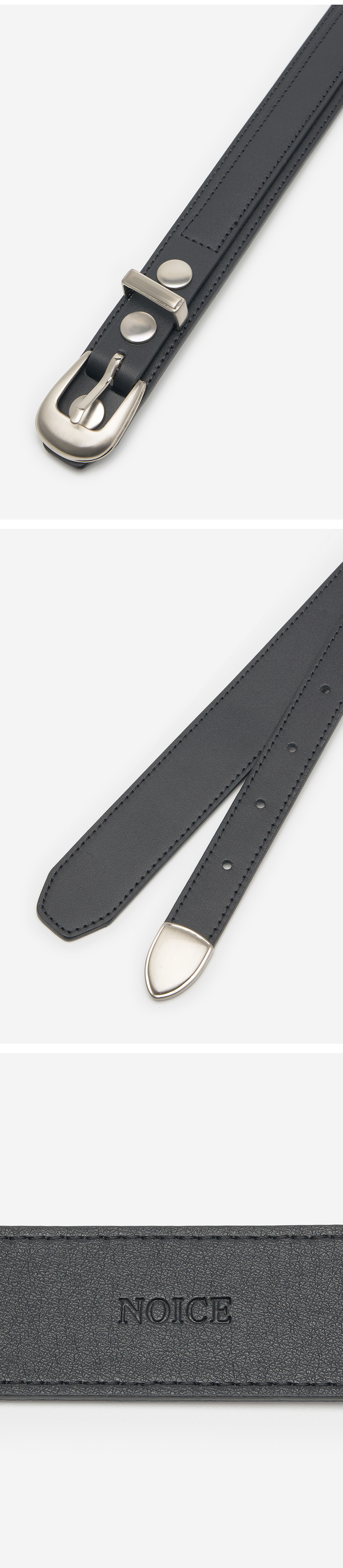 노이스 레이어드 웨스턴 벨트 블랙 | Noice | KREAM