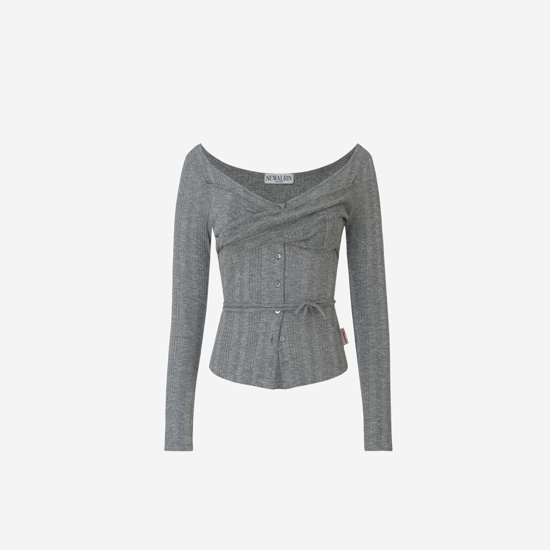 뉴얼린 로지탑 그레이 | NEWALRIN | KREAM