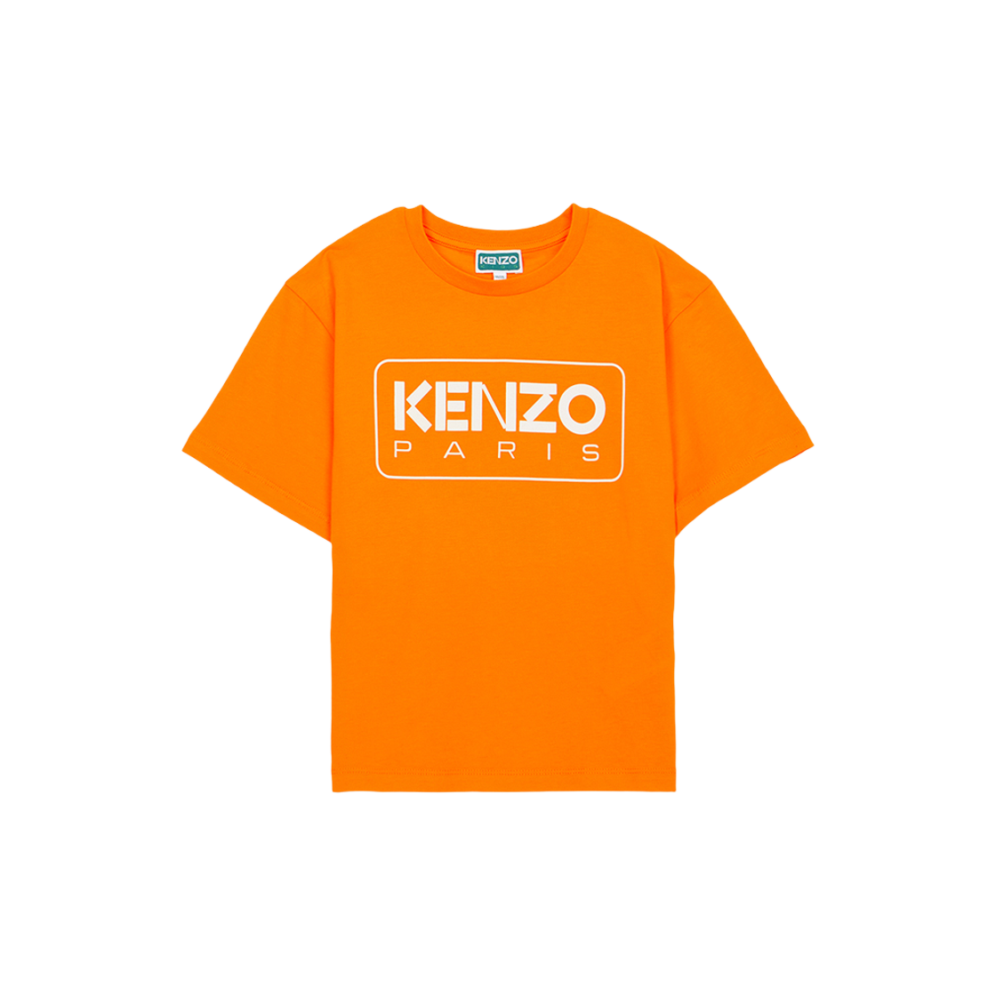 (키즈) 겐조 숏 슬리브 티셔츠 오렌지 | Kenzo | KREAM