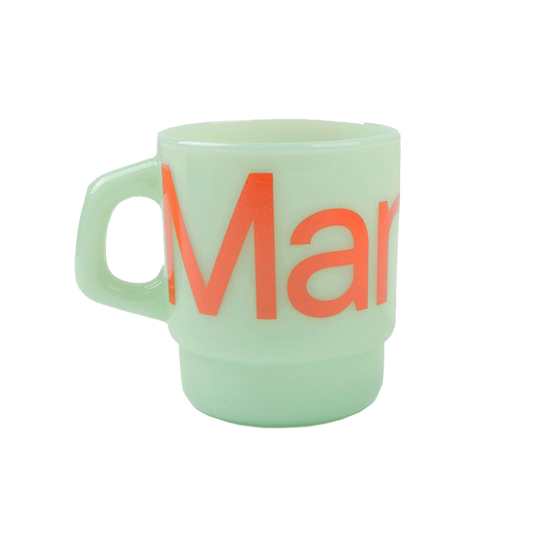 루프트맨션 밀크글라스 그린오렌지 | Luft Mansion | KREAM