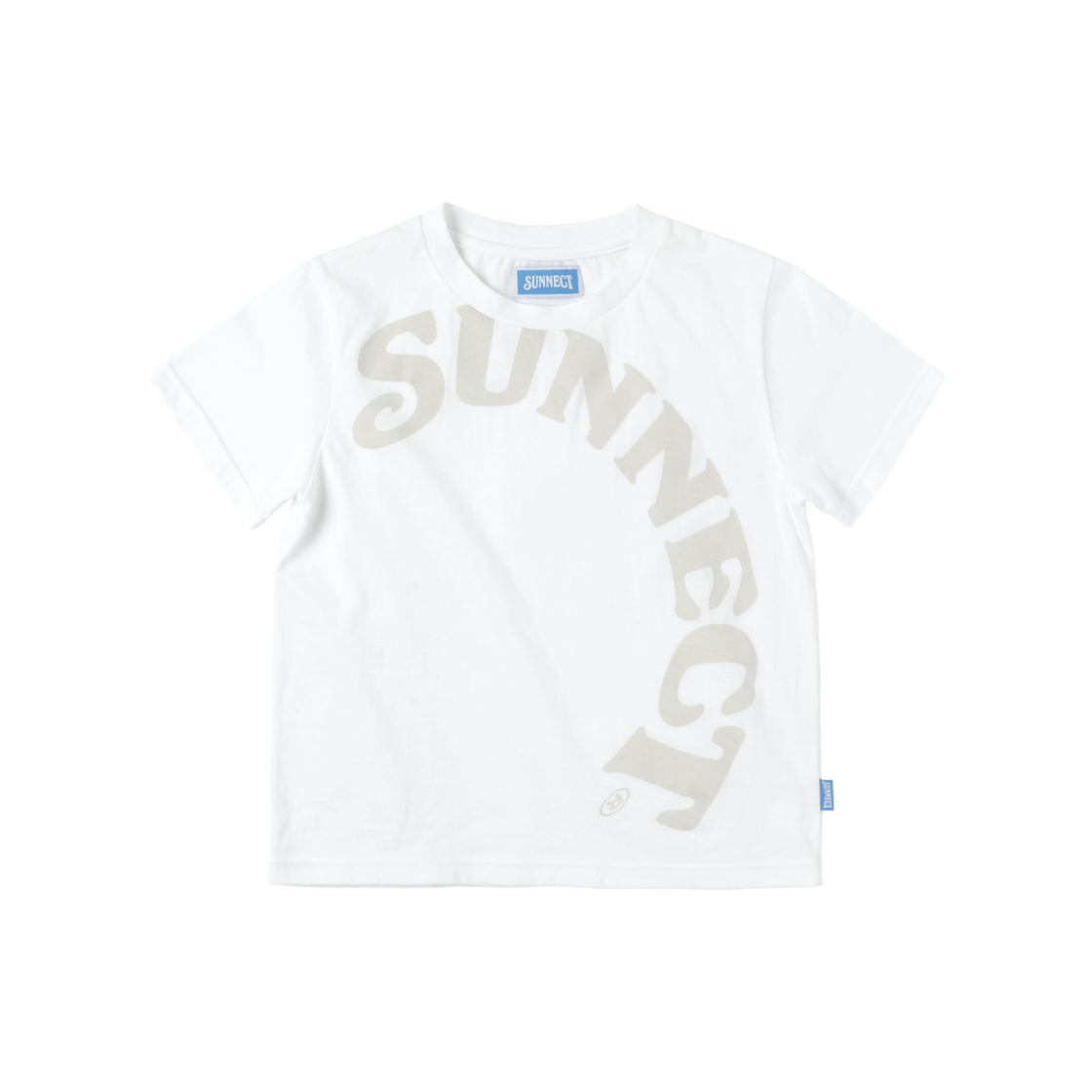 써넥트 빅웨이브 로고 티셔츠 화이트 | SUNNECT | KREAM