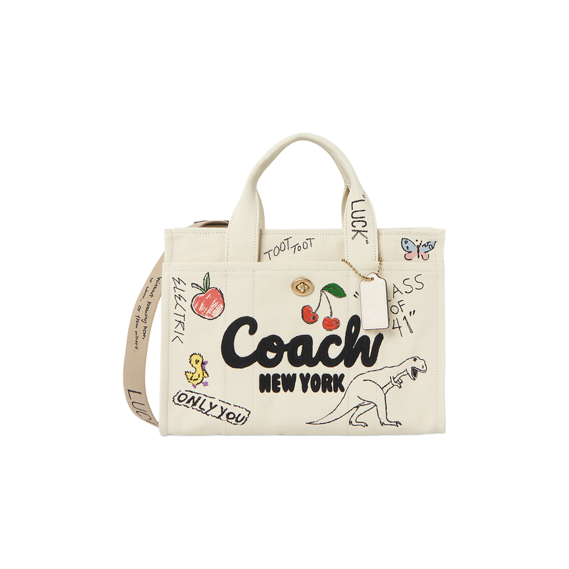 코치 카고 토트백 아이보리 | Coach | KREAM
