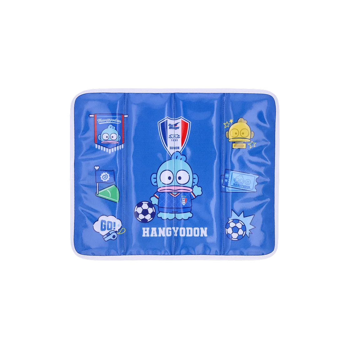 K 리그 x 산리오 캐릭터즈 2025 4단 접이식 방석 한교동 수원 삼성 블루윙즈 블루 | K League | KREAM