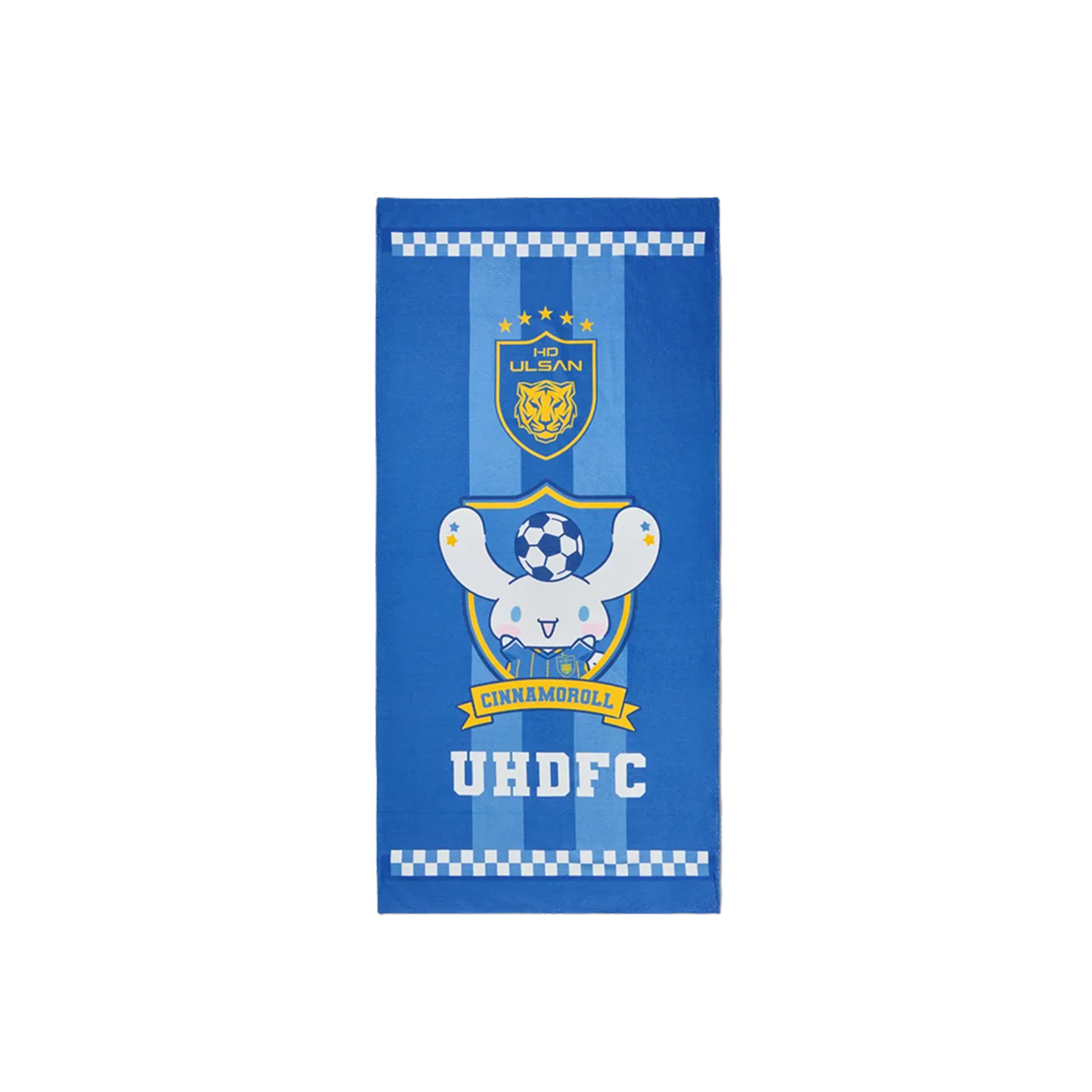 K 리그 x 산리오 캐릭터즈 2025 비치 타월 시나모롤 울산 HD FC 블루 | K League | KREAM