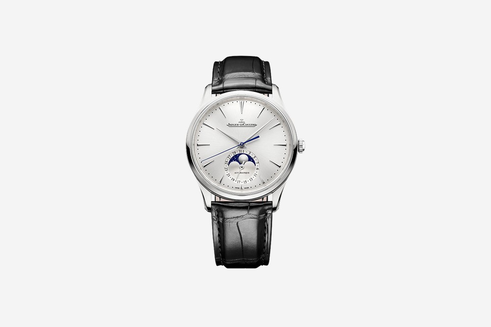 예거르쿨트르 마스터 울트라 씬 문페이즈 39-Q1368430 실버 그레이 바 | JAEGER LECOULTRE Boutique | KREAM