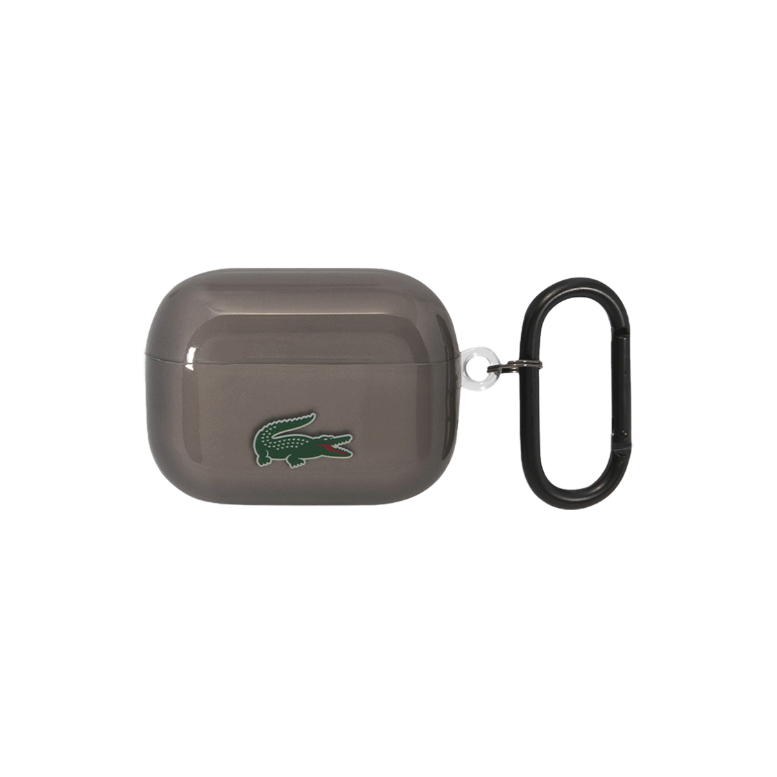 라코스테 에어팟 프로 2 반투명 케이스 블랙 | Lacoste | KREAM