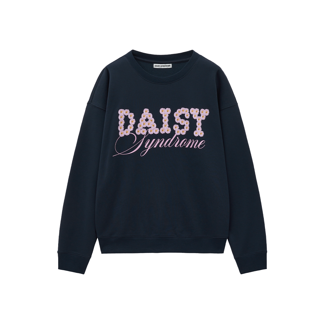 데이지신드롬 플라워신드롬 스웨트셔츠 네이비 | DAISY SYNDROME | KREAM