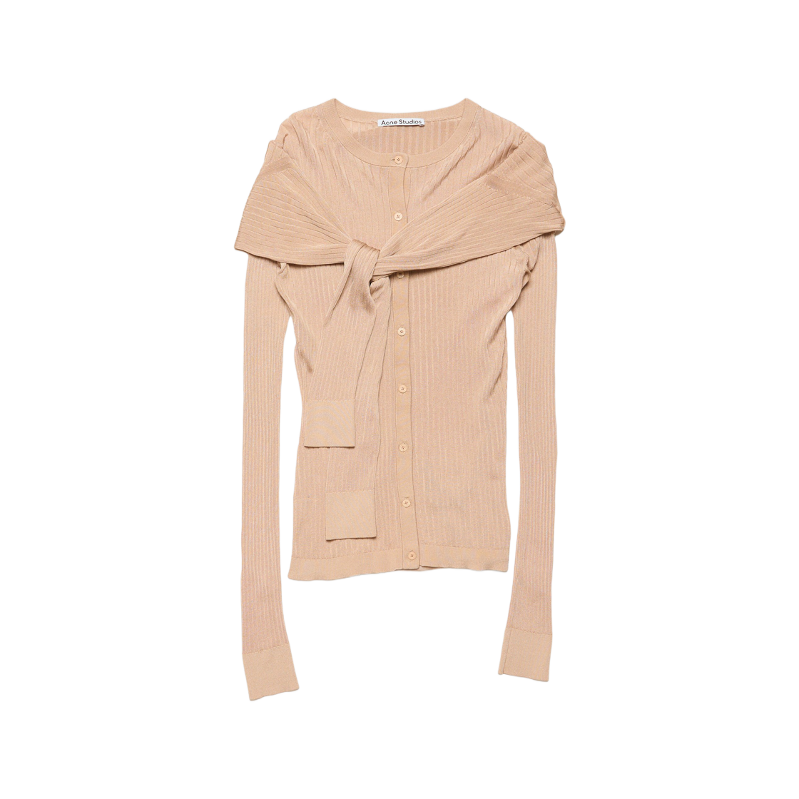 (W) 아크네 스튜디오 니트 가디건 헤이즐 베이지 | Acne Studios | KREAM