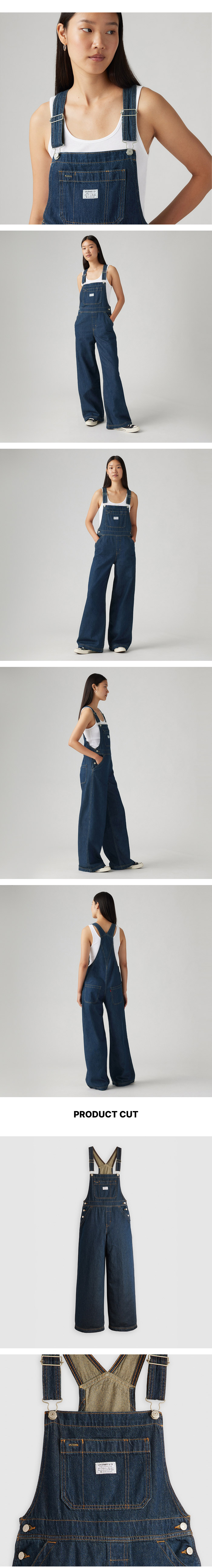 리바이스 우먼 XL 오버롤 다크 인디고 | Levi's | KREAM