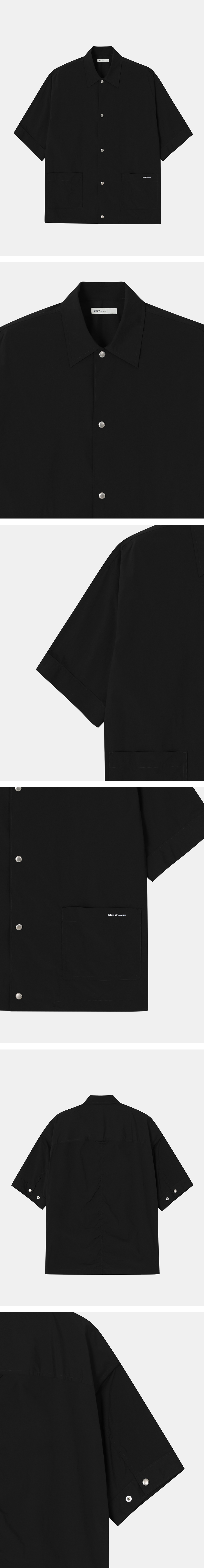 송지오옴므 SSAW 트랙 하프 셔츠 | SONGZIO | KREAM