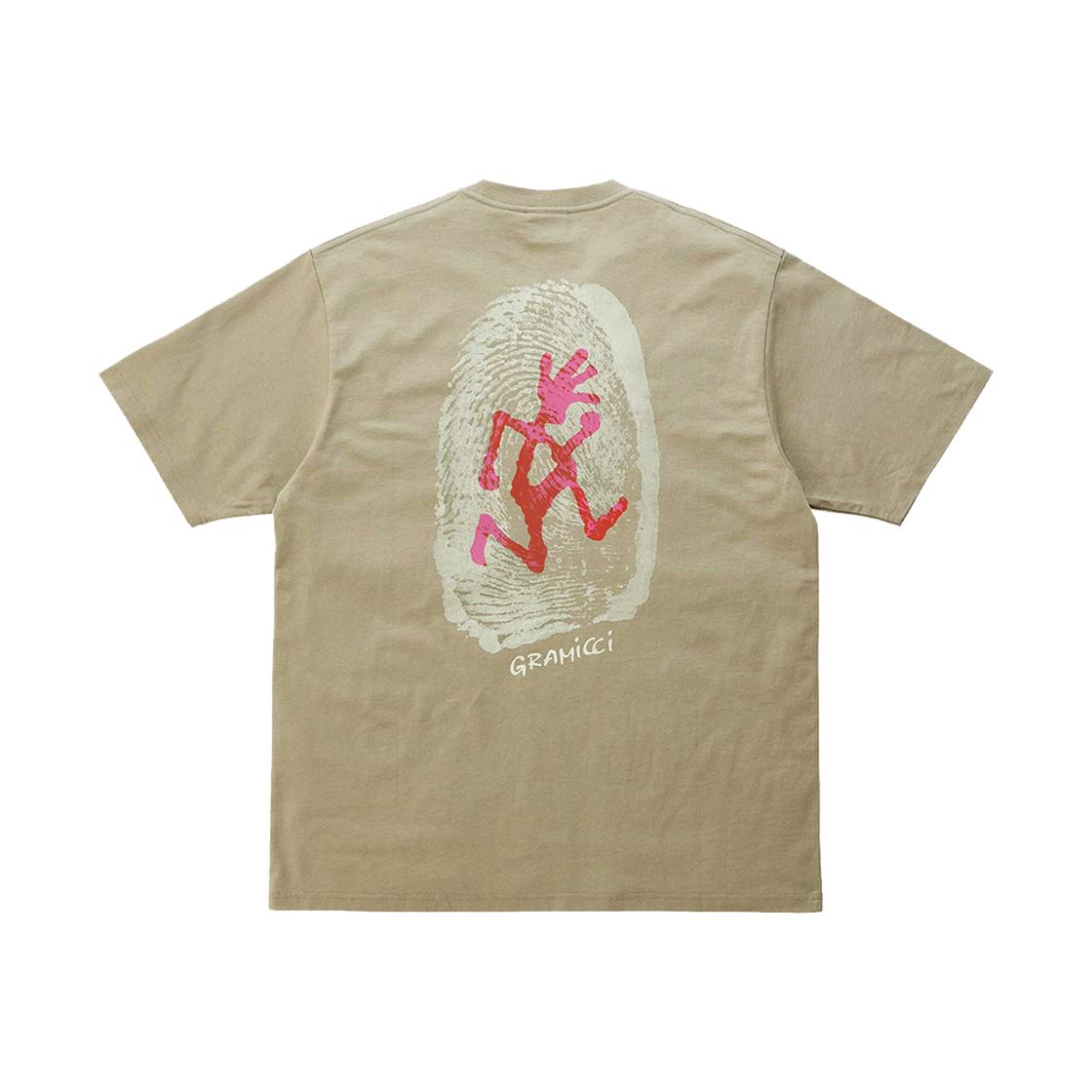 그라미치 떰프린트 티 카키 | Gramicci | KREAM