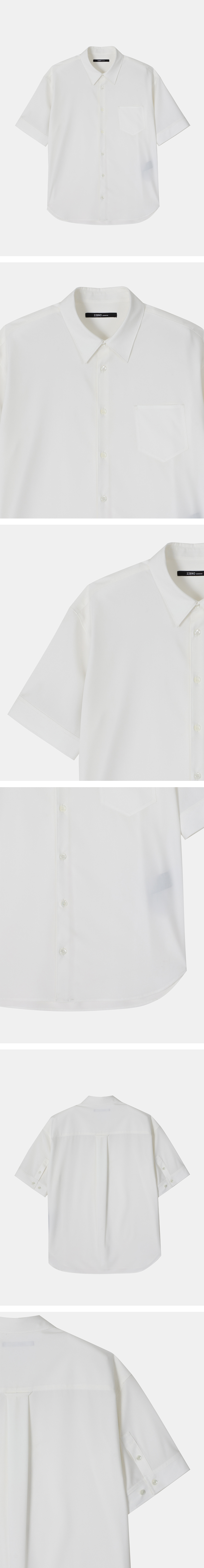 송지오옴므 SSAW 싱귤러 하프 셔츠 | SONGZIO | KREAM