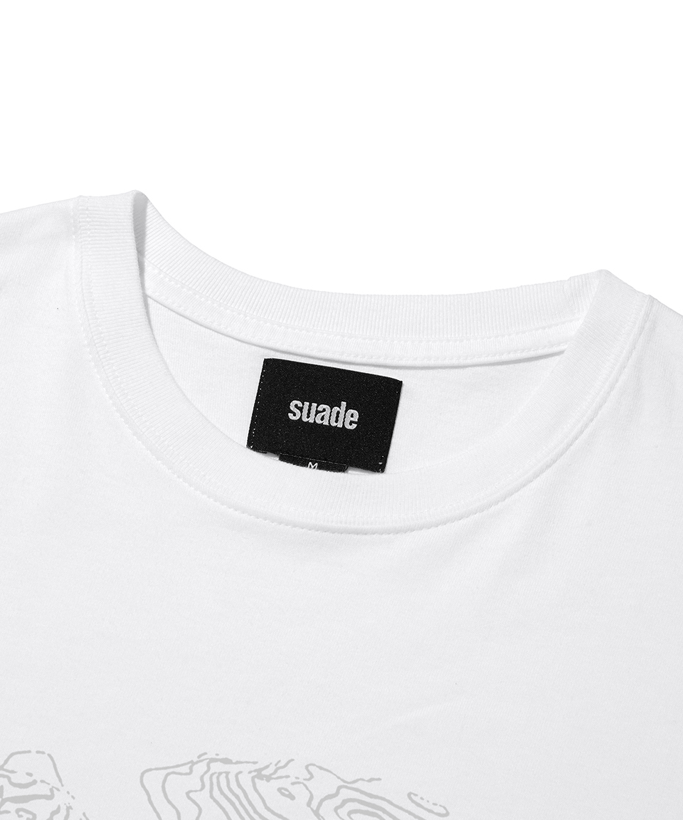 스웨이드 컨투어 티 화이트 | Suade | KREAM