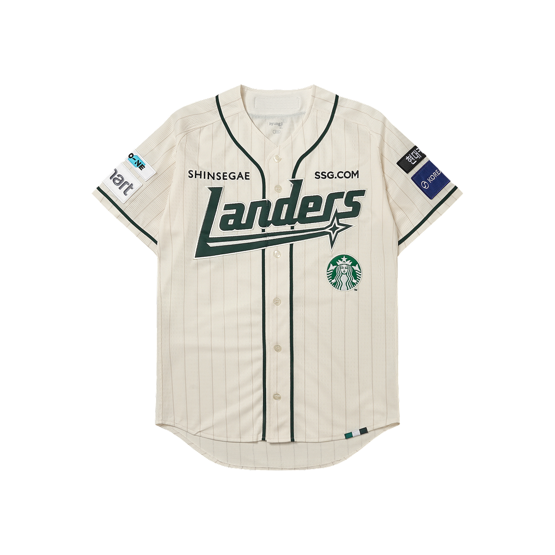 SSG 랜더스 x 스타벅스 25 스타벅스 데이 유니폼 아이보리 (논 마킹 버전) | SSG Landers | KREAM