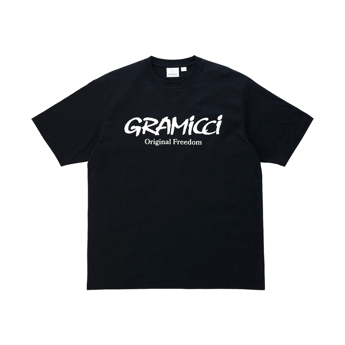 그라미치 오리지널 프리덤 로고 티 블랙 | Gramicci | KREAM