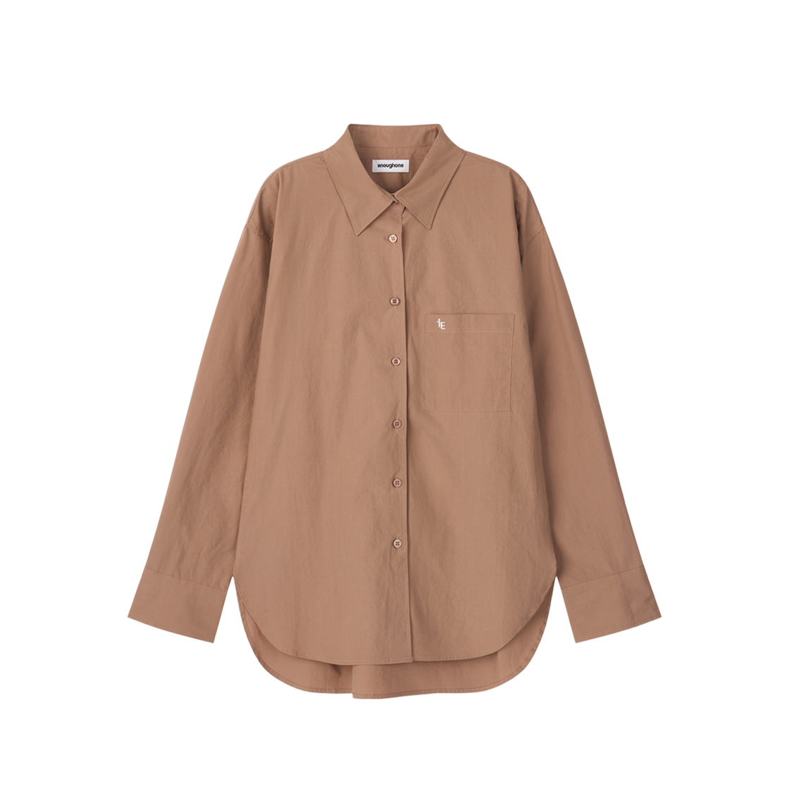 이너프워너 루즈핏 셔츠 모카 브라운 | EnoughOne | KREAM