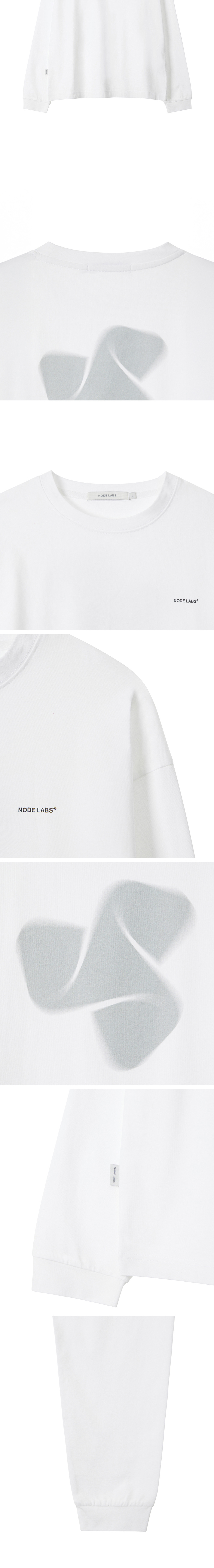 노드랩스 디벨롭먼트05 롱슬리브 01 화이트 | NODE LABS | KREAM