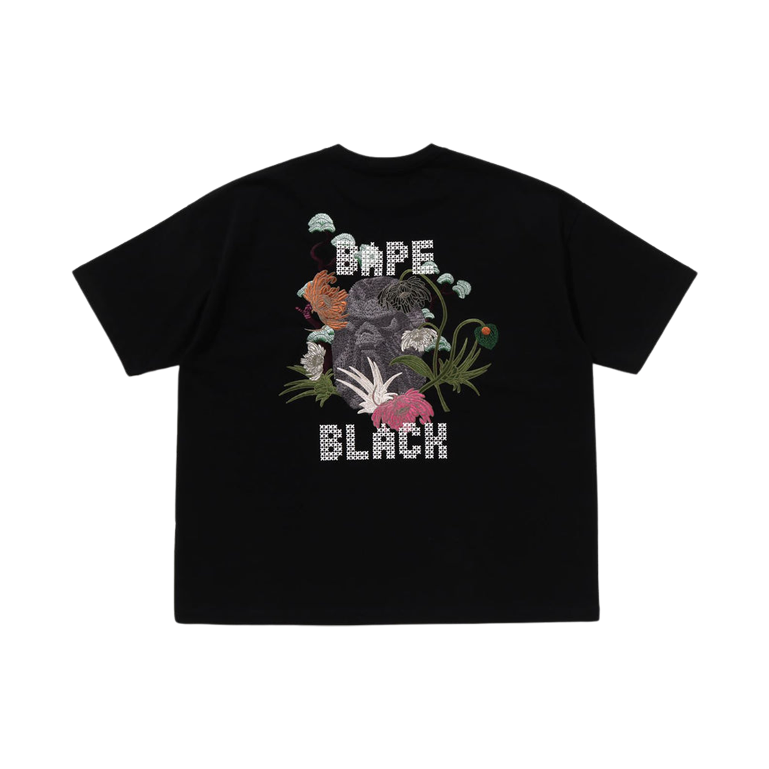 베이프 블랙 EMB 리조트 티셔츠 블랙 | BAPE | KREAM