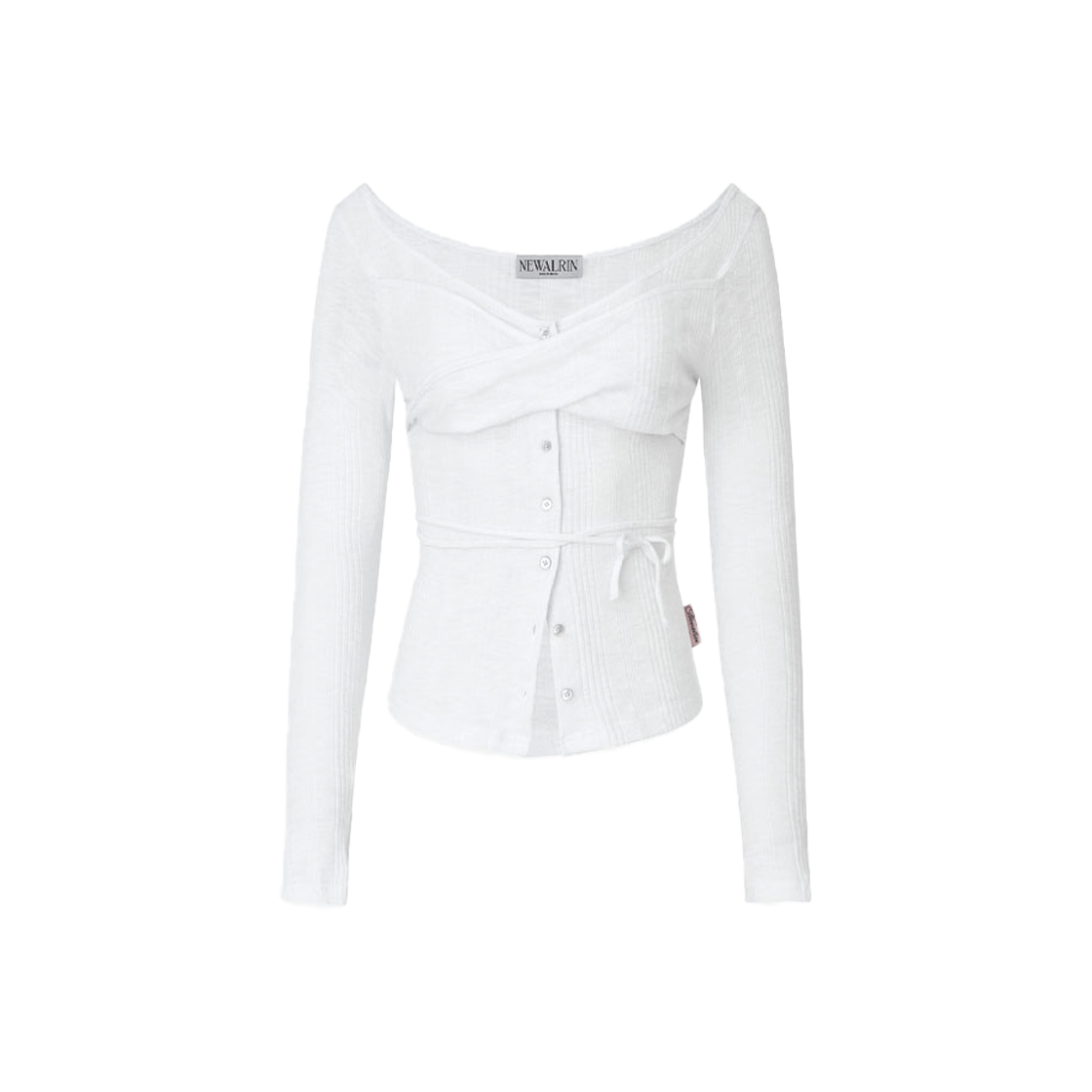 뉴얼린 로지탑 화이트 | NEWALRIN | KREAM