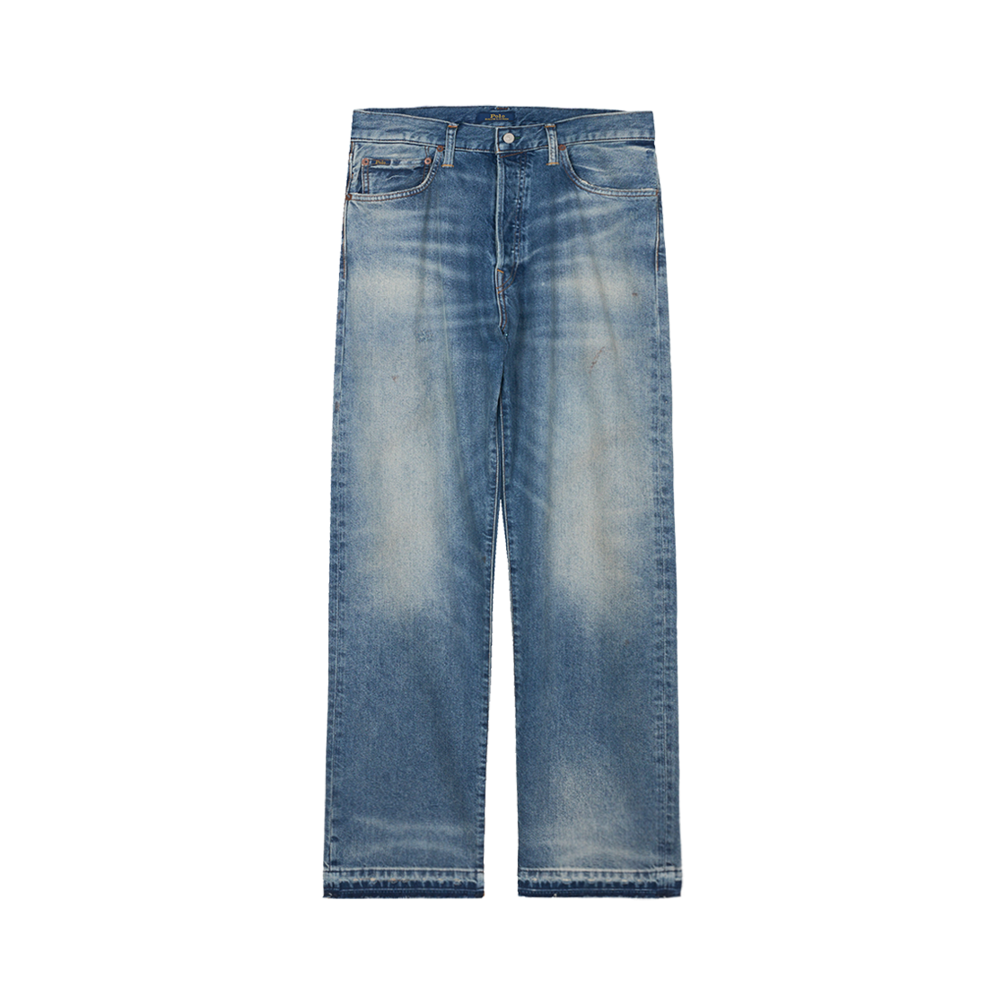 폴로 랄프 로렌 헤리티지 스트레이트 핏 페이디드 진 웨스트행어 로우 헴 - 25SS | Polo Ralph Lauren | KREAM