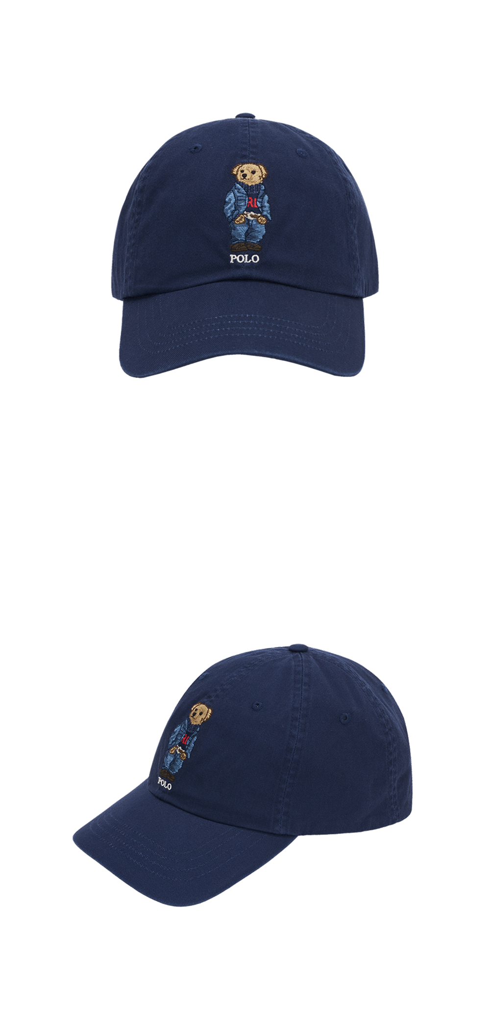 폴로 랄프 로렌 폴로 베어 트윌 볼 캡 뉴포트 네이비 - 25SS | Polo Ralph Lauren | KREAM