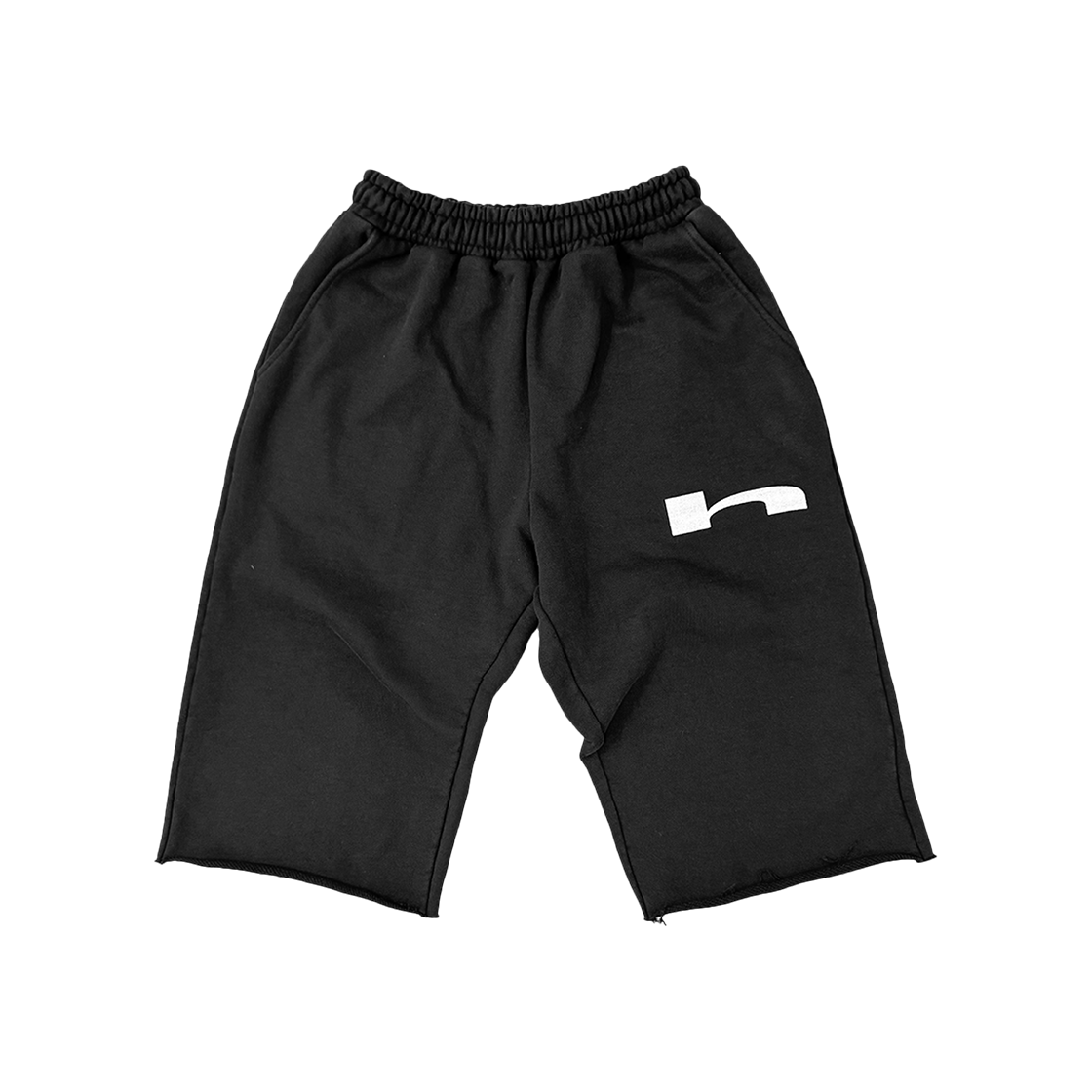홈리스 에이치 로고 빅 쇼츠 블랙 | Hommless | KREAM