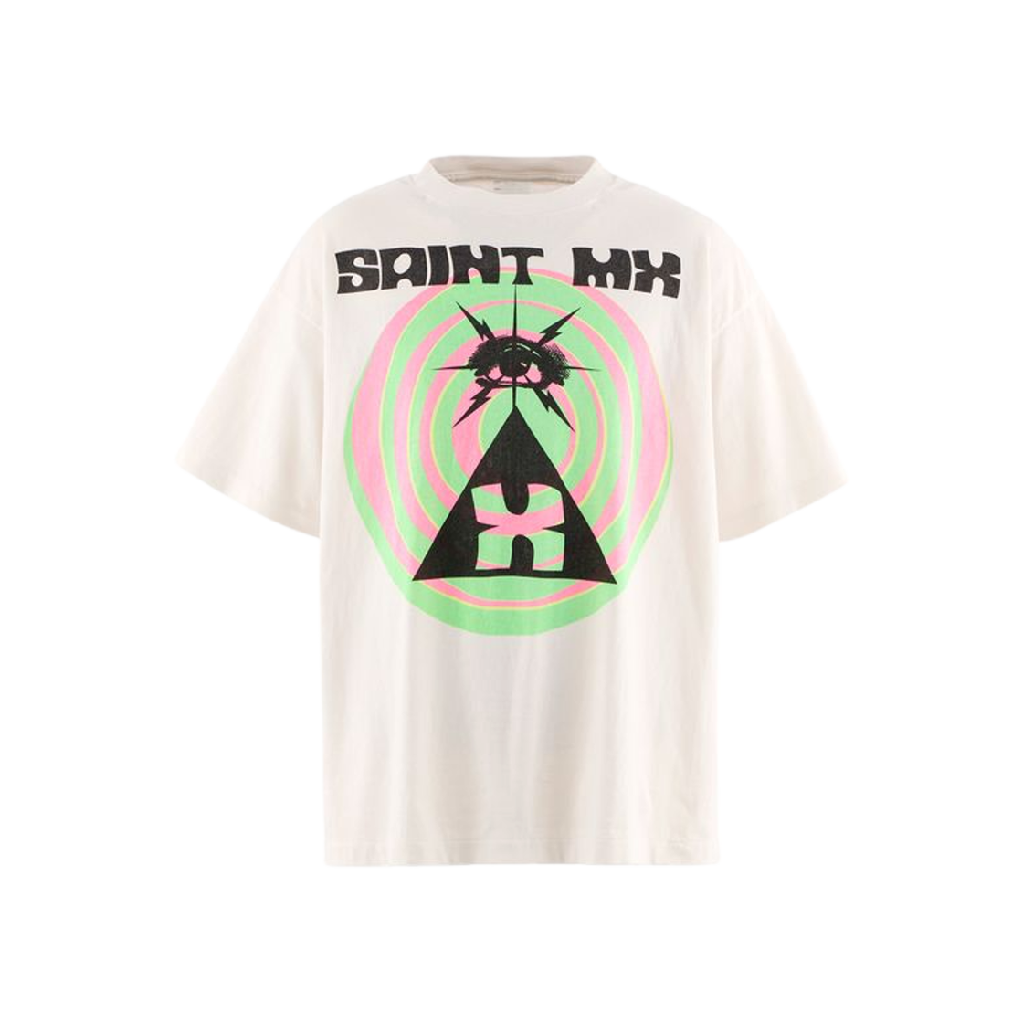 세인트 마이클 세인트 MX 숏슬리브 티셔츠 화이트 - 25SS | Saint Mxxxxxx | KREAM