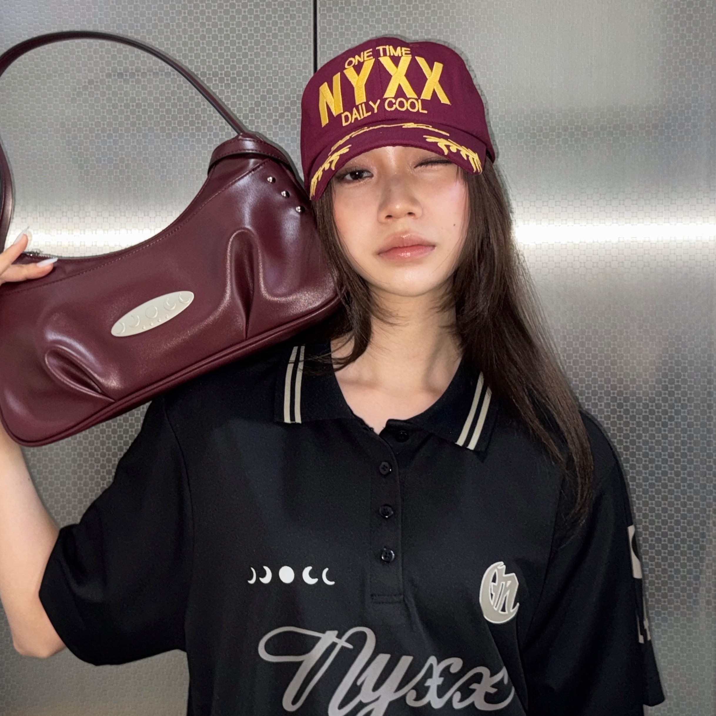 Nyx slogan ball cap | KREAM