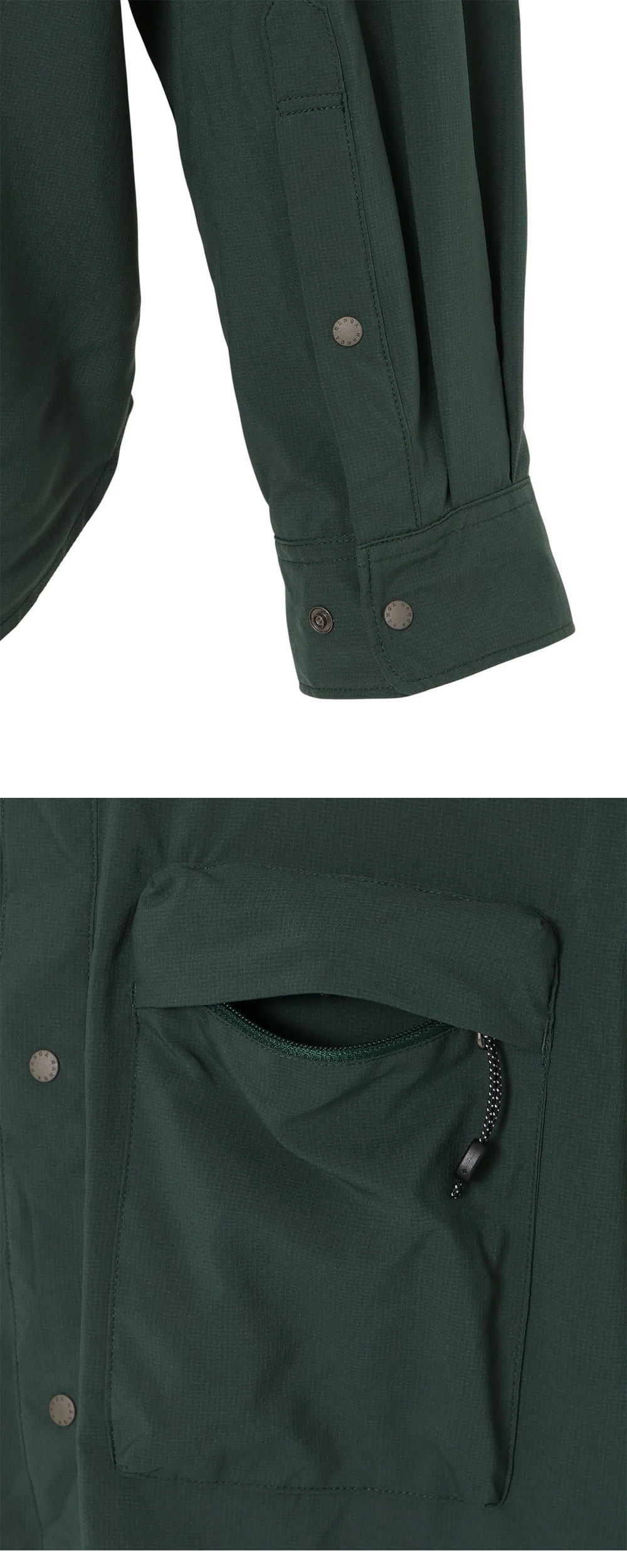 난가 PLC 익스커션 셔츠 그린 - 25SS | Nanga | KREAM