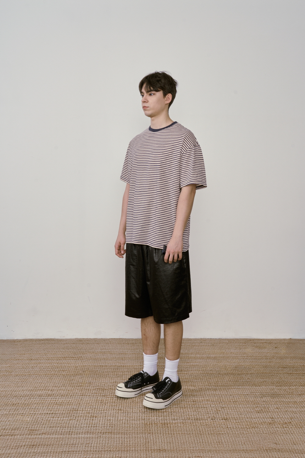 호노 리포트 스트라이프 티셔츠 블루 스트라이프 | Hono Report | KREAM