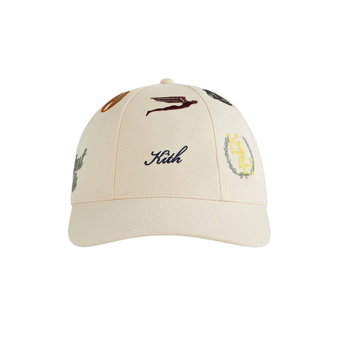 키스 코튼 트윌 올오버 패치 크리켓 캡 샌드리프트 | Kith | KREAM