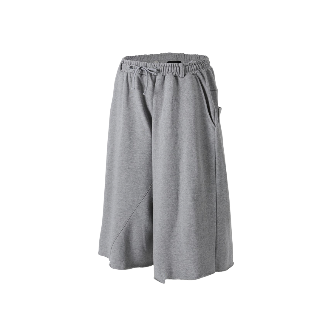 로어링라드 언밸런스 스웻 버뮤다 팬츠 그레이 | ROARINGRAD | KREAM