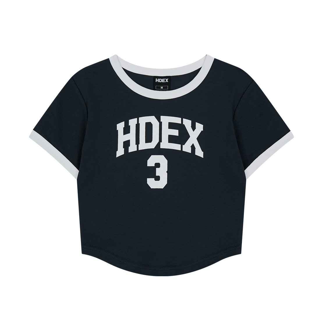 에이치덱스 우먼스 3 에디션 크롭 숏 슬리브 Navy | HDEX | KREAM