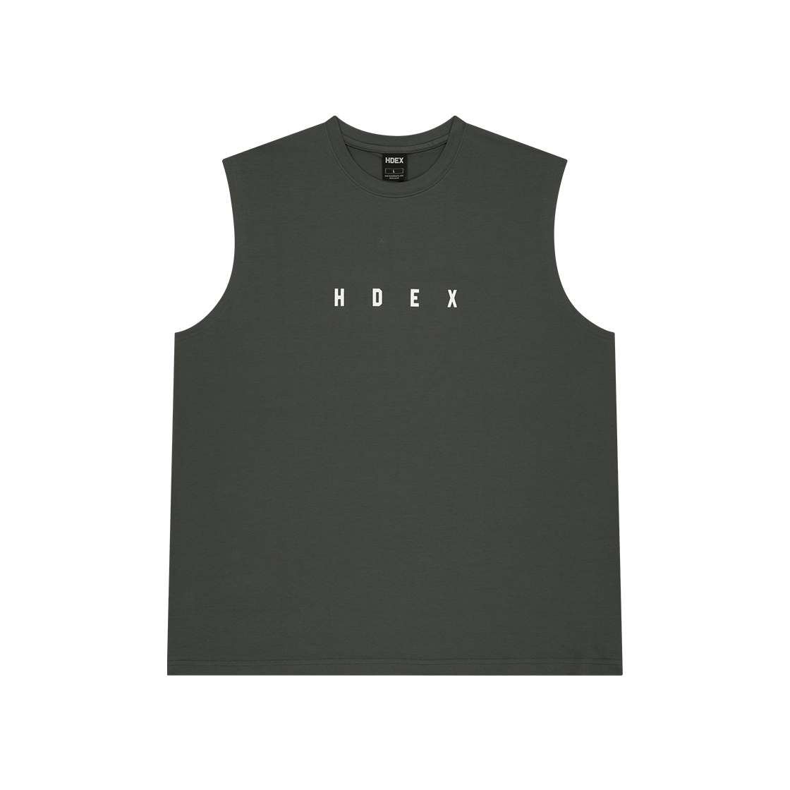 에이치덱스 에어 오버핏 슬리브리스 Deep Charcoal | HDEX | KREAM