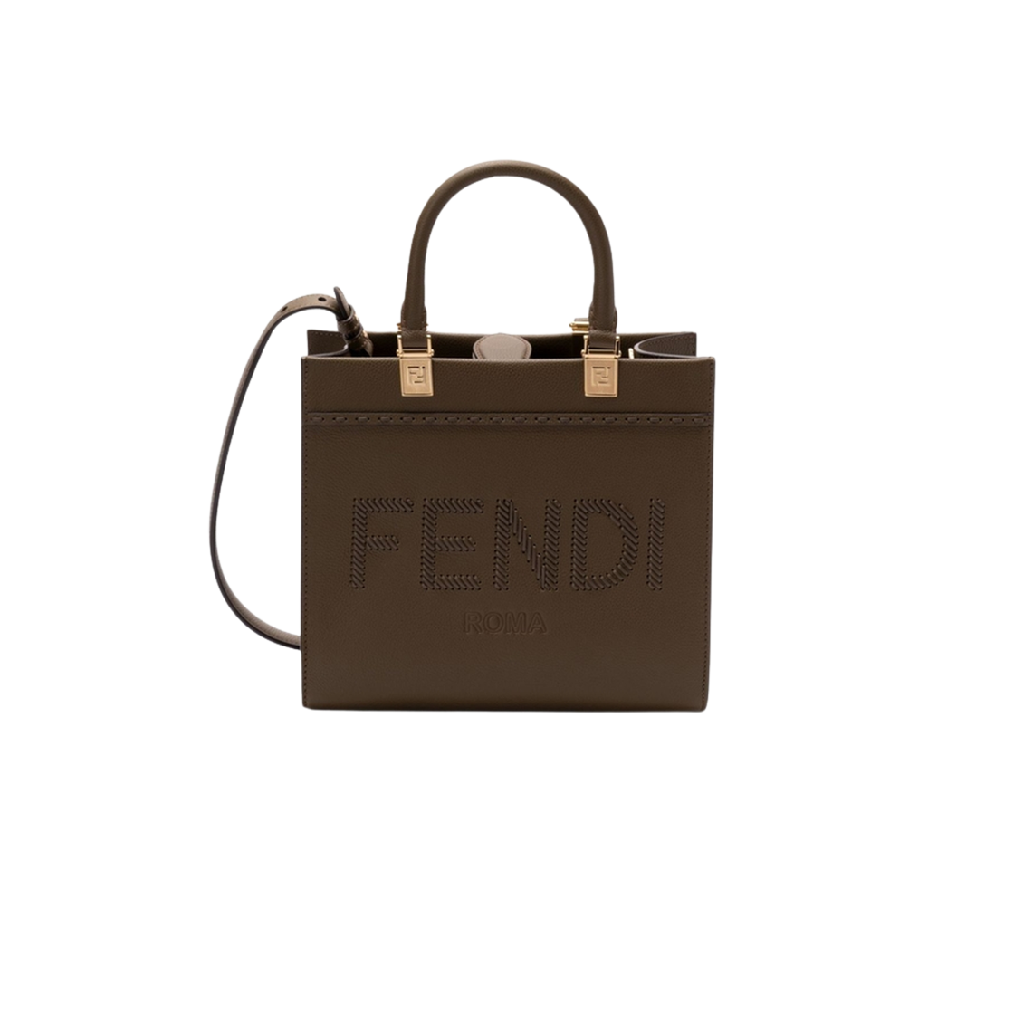 펜디 선샤인 스몰 쇼퍼백 브라운 | Fendi | KREAM