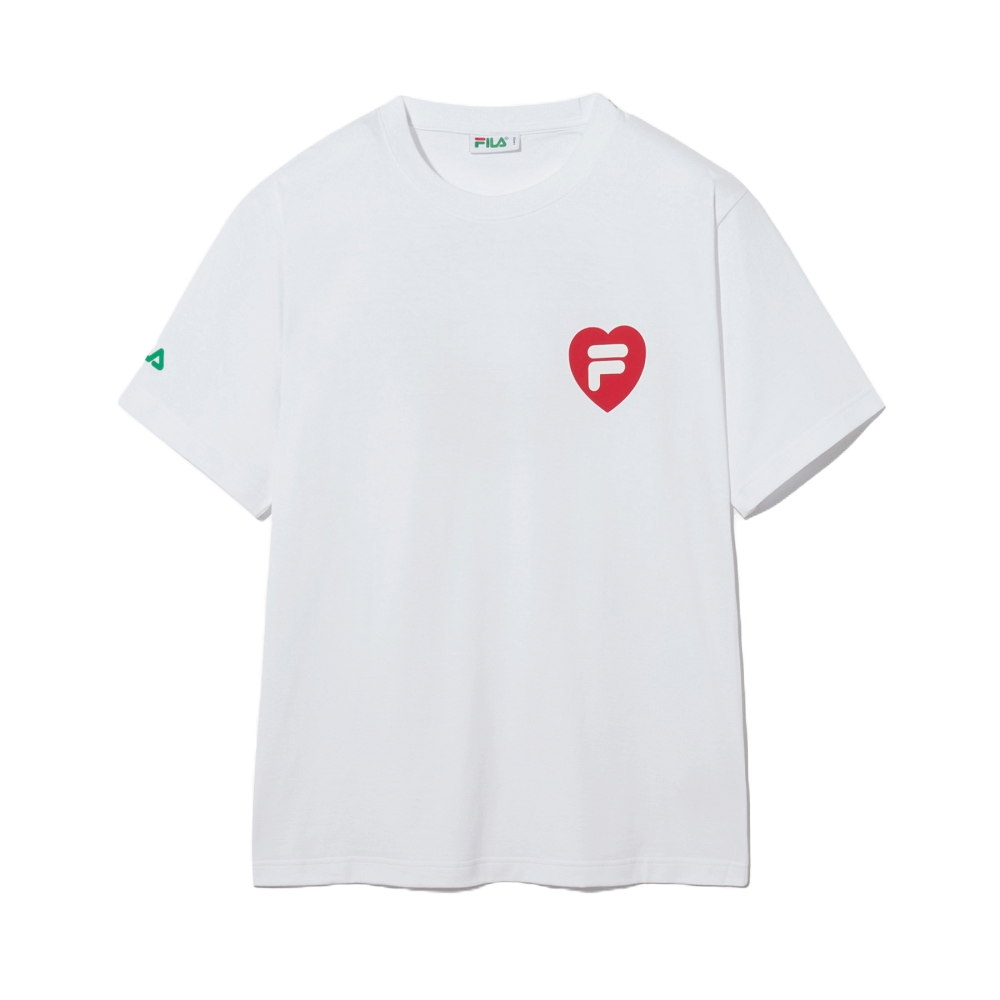 F+ 아도로 티셔츠 퓨어 화이트 | FILA | KREAM