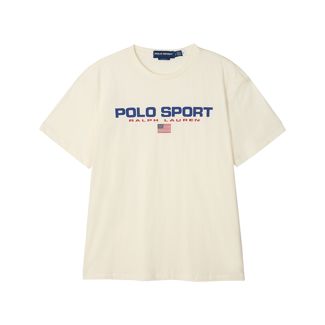 폴로 랄프 로렌 클래식핏 폴로 스포츠 저지 티셔츠 클럽하우스 크림 - 25SS | Polo Ralph Lauren | KREAM