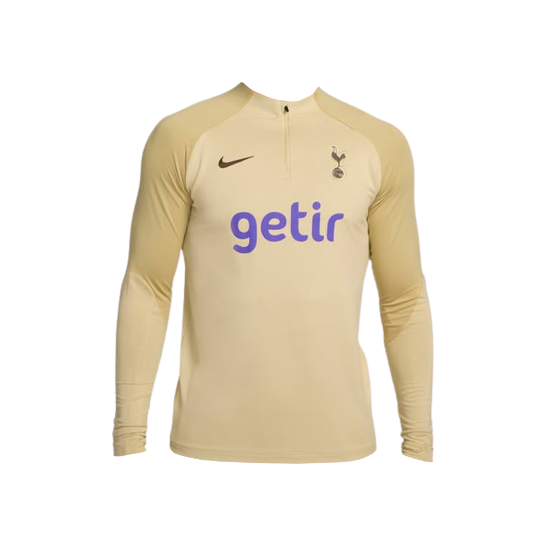 나이키 토트넘 홋스퍼 스트라이크 3rd 드라이핏 풋볼 니트 드릴 탑 팀 골드 위트 그래스 | Nike | KREAM