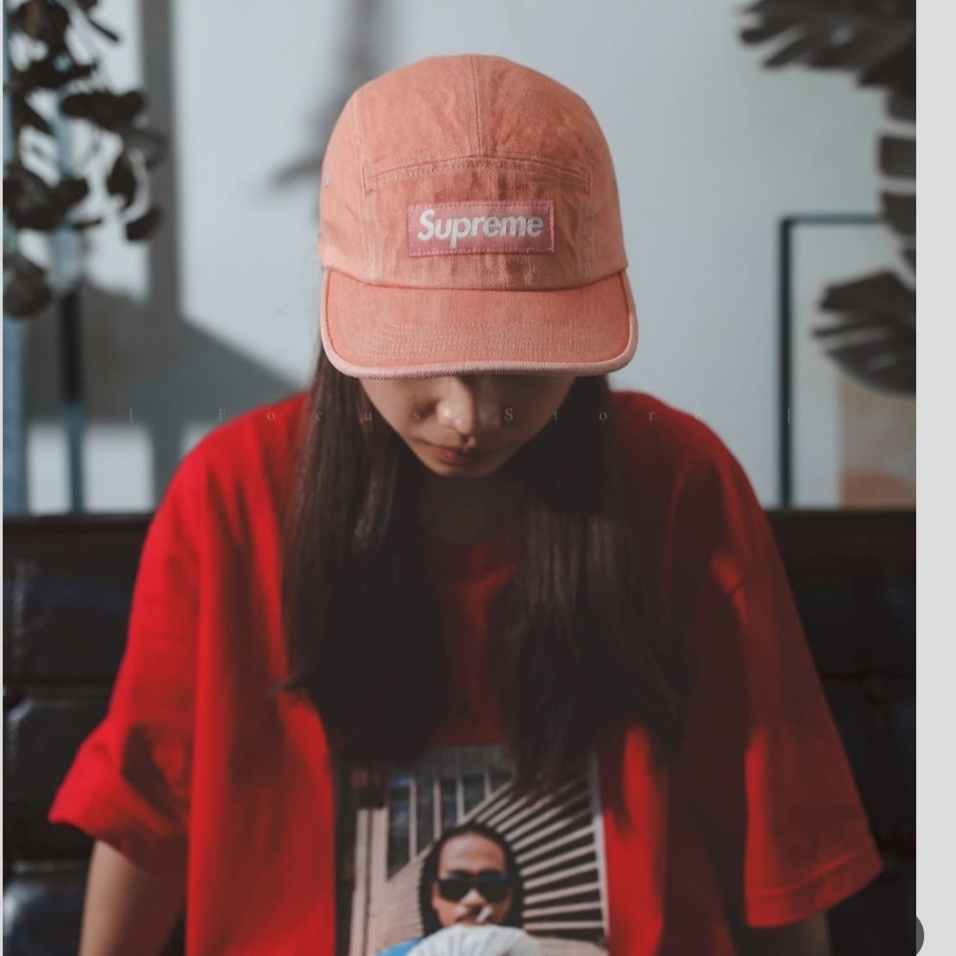 슈프림 데님 캠프캡 - 25SS | KREAM