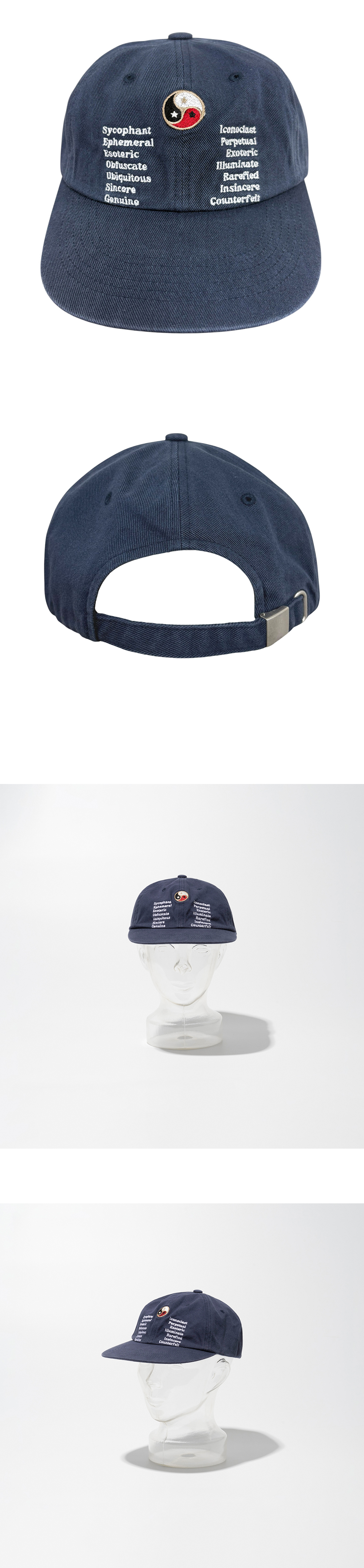 패슬 잉양 워시드 캡 네이비 | FASTLE | KREAM