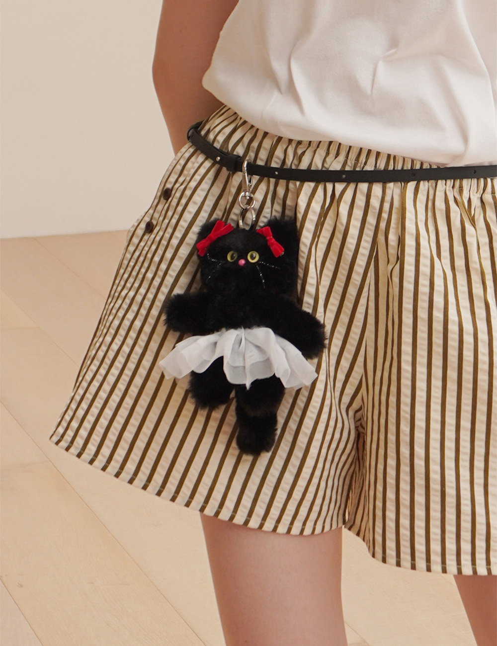 코지모지 발레리나 블랙 캣 키링 세트 | Cosymosy | KREAM