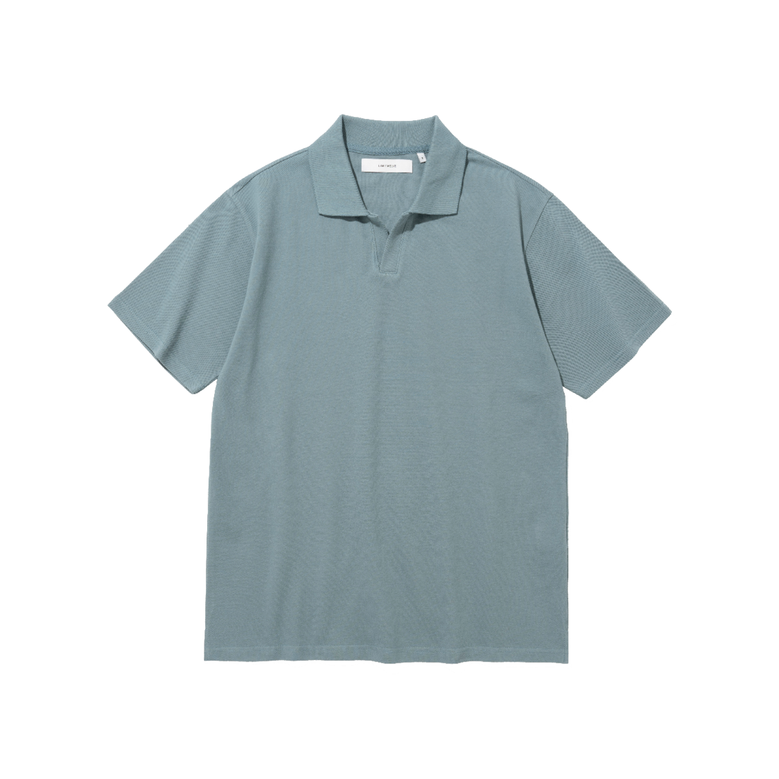 랩트웰브 오버핏 피케 티셔츠 라이트블루 | LAB TWELVE | KREAM