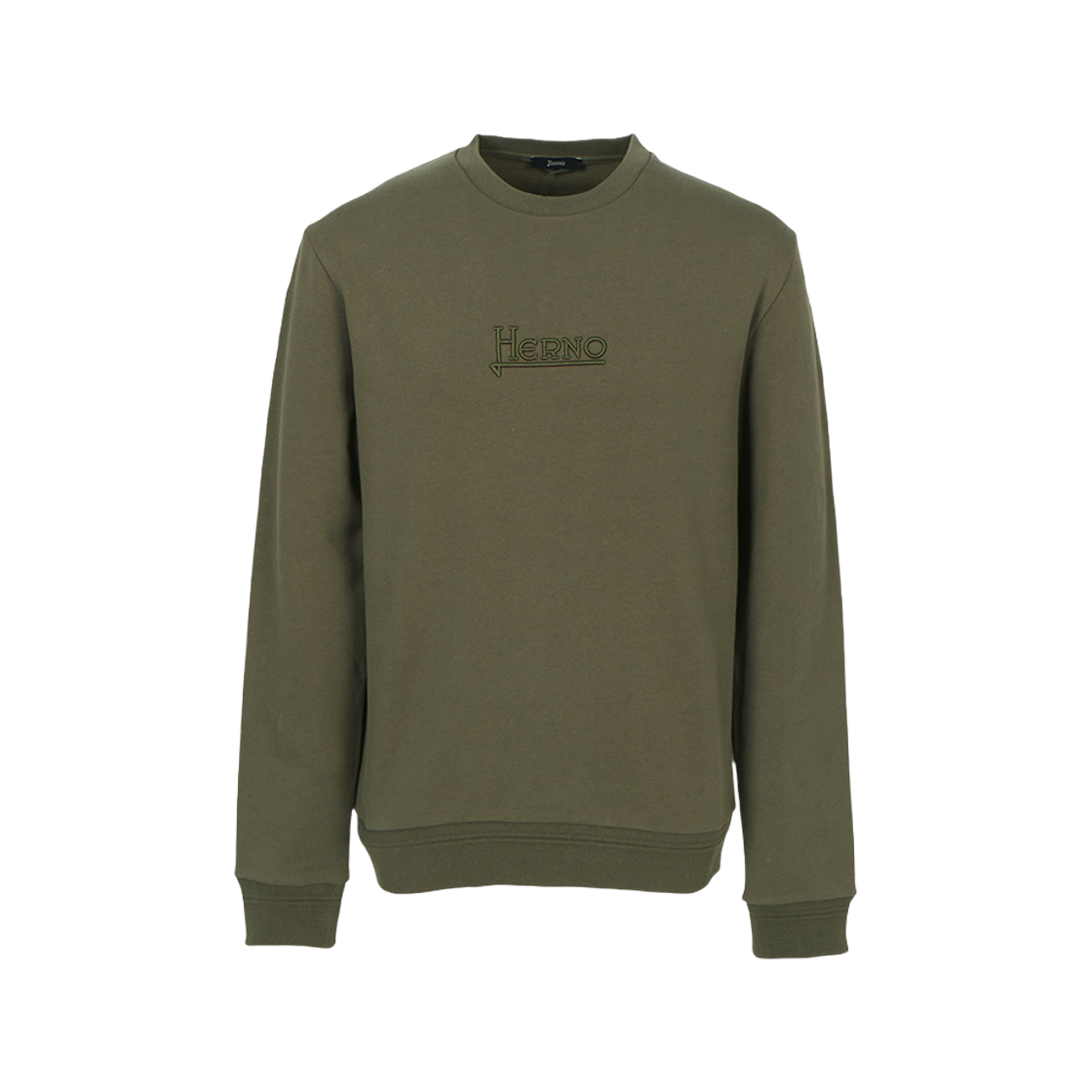 에르노 스웨트셔츠 카키 | Herno | KREAM