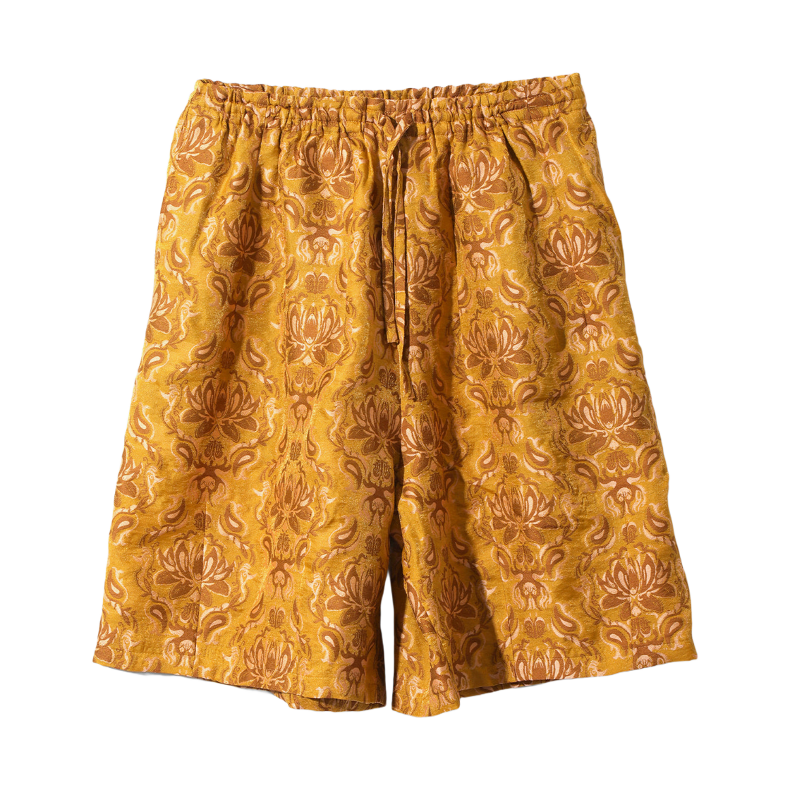 니들스 x 카에 다나카 H.D. 쇼츠 KT 자카드 머스타드 | Needles | KREAM