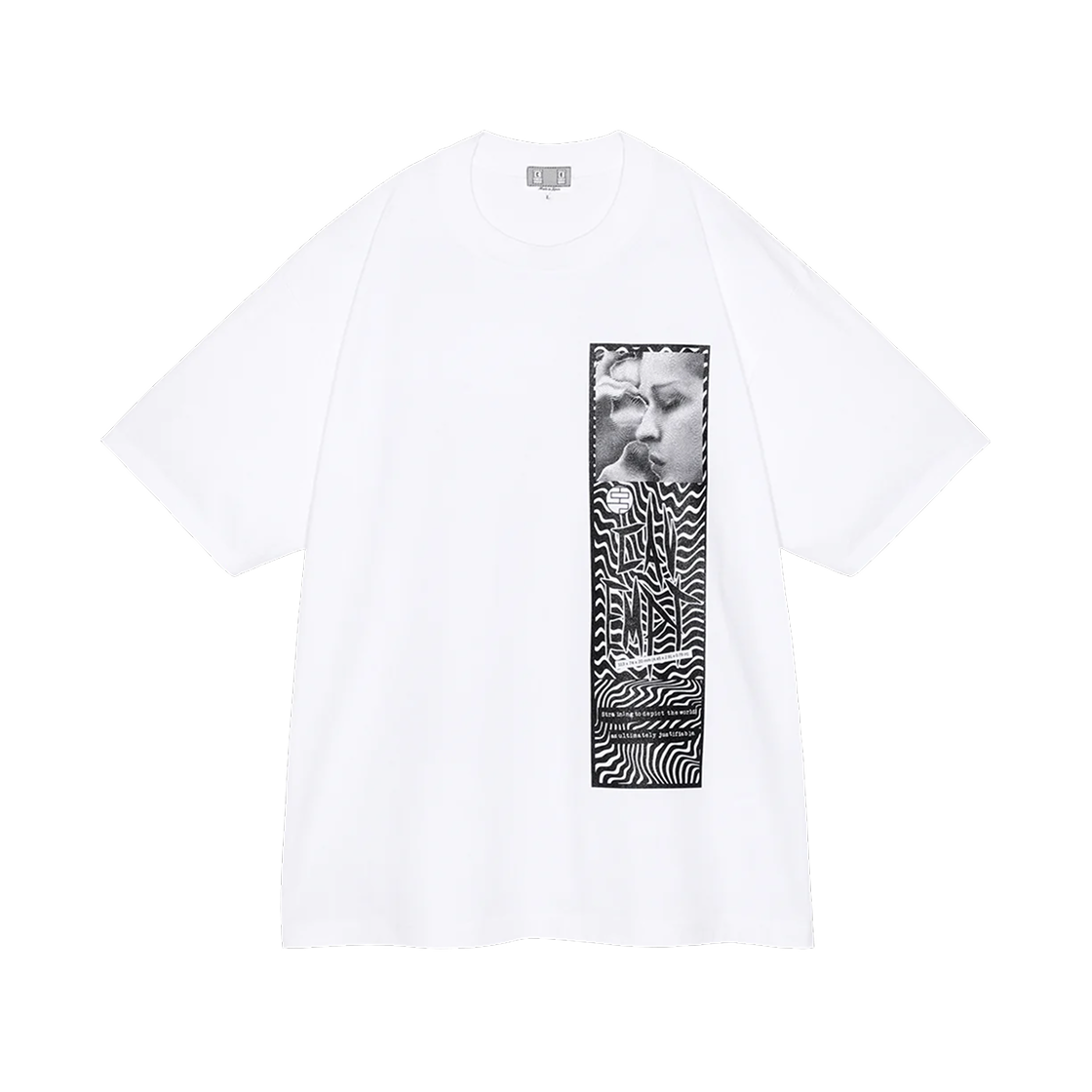 카브엠트 저스티파이어블 티셔츠 화이트 - 25SS | Cav Empt | KREAM