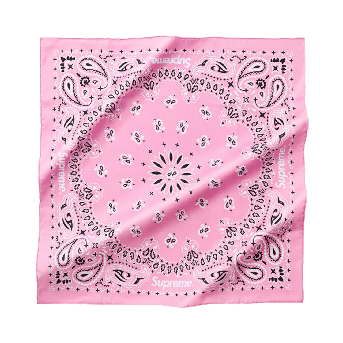 슈프림 실크 반다나 핑크 - 25SS | Supreme | KREAM